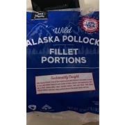 Trident Wild, Alaska Pollock, Fillet Portions: Calories, Nutrition Analysis & More | Fooducate