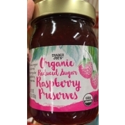 Trader Joe's Raspberry Preserves, Reduced Sugar, Organic: Calories, Nutrition Analysis & More ...