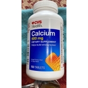 CVS Calcium, Dietary Supplement: Calories, Nutrition Analysis & More ...