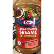 Kraft Dressing, Asian Toasted Sesame, Lite: Calories, Nutrition ...