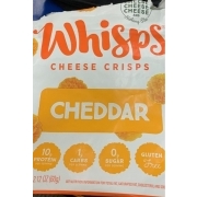 Whisps Cheese Crisps, Cheddar: Calories, Nutrition Analysis & More ...