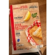 Fremont Fish Market Fish Fillets, Beer Battered: Calories, Nutrition ...