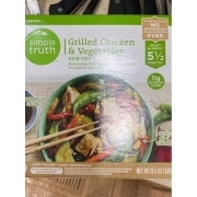 Simple Truth Stir, Fry, Grilled Chicken & Vegetables: Calories ...