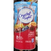 Crystal Light Drink Mix, Fruit Punch: Calories, Nutrition Analysis ...