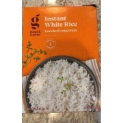 Good & Gather Instant White Rice: Calories, Nutrition Analysis & More ...