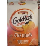 Goldfish Baked Snack Crackers, Cheddar, Finn Smile Pack: Calories ...