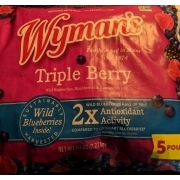 Wyman's Triple Berry: Calories, Nutrition Analysis & More | Fooducate