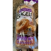 LiDL Bagels, Cinnamon Raisin, Pre-Sliced: Calories, Nutrition Analysis ...