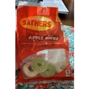 Sathers Candy, Apple Rings: Calories, Nutrition Analysis & More | Fooducate