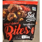 Sol Cuisine Bites, Plant Based, Spicy Black Beans: Calories, Nutrition ...