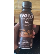 Evolve Protein Shake, Double Chocolate: Calories, Nutrition Analysis ...