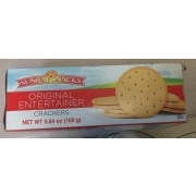 Sunray Snacks Crackers, Entertainer, Original: Calories, Nutrition ...