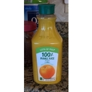 Lidl Orange Juice: Calories, Nutrition Analysis & More | Fooducate
