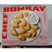 Chef Bombay Butter Chicken Naanpandas, Mini: Calories, Nutrition ...