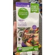 Simple Truth Organic Beef Stock: Calories, Nutrition Analysis & More ...