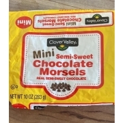 Clover Valley Semi Sweet Chocolate Morsels: Calories, Nutrition ...