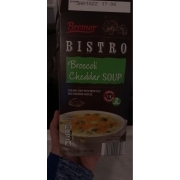 Bremer Soup, Bistro, Broccoli Cheddar Soup: Calories, Nutrition ...