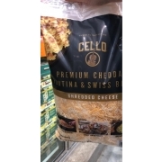 Cello Shredded Cheese: Calories, Nutrition Analysis & More | Fooducate