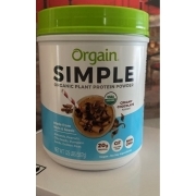 Orgain Protein Powder, Creamy Chocolate: Calories, Nutrition Analysis ...