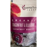 Essential Living Foods Superfruit Booster, Dragon Fruit & Blueberry ...