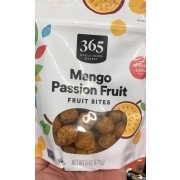 365 Whole Foods Market Fruit Bites, Mango Passion Fruit: Calories ...