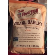 Bob's Red Mill Pearl Barley: Calories, Nutrition Analysis & More ...