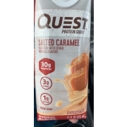 Quest Protein Shake, Salted Caramel: Calories, Nutrition Analysis ...