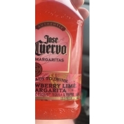 Jose Cuervo Tequilla & Triple, Strawberry Lime Margarita: Calories ...