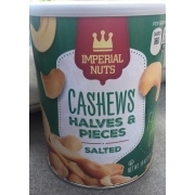 Imperial Nuts Cashews Halves & Pieces: Calories, Nutrition Analysis ...