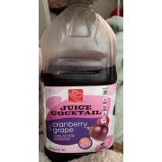 Harris Teeter Juice Cocktail, Cranberry Grape: Calories, Nutrition ...