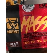 Mutant Drink Mix, Muscle Mass Gainer, High Protein: Calories, Nutrition ...