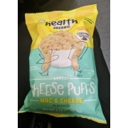 Good Health Cheese Puffs, Baked, Mac & Cheese, Organic: Calories ...