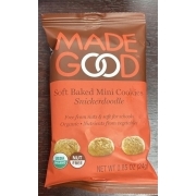 Made Good Cookies, Soft Baked Mini, Snickerdoodle: Calories, Nutrition ...