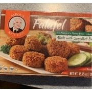 Papou's Kitchen Falafel, Made With Sprouted Beans: Calories, Nutrition ...