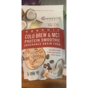 Essential Living Foods Smoothie, Cold Brew & Mct Protein: Calories ...