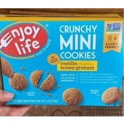 Enjoy Life Cookies, Crunchy Mini, Vanilla Honey Graham: Calories ...