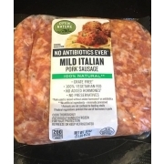 Open Nature Pork Sausage, Mild Italian: Calories, Nutrition Analysis ...