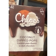 Chloe's Coconut Dipped Pops: Calories, Nutrition Analysis & More ...