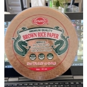 Dynasty Brown Rice Paper: Calories, Nutrition Analysis & More | Fooducate