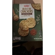 Meijer Rice Crackers, Multi Grain: Calories, Nutrition Analysis & More ...
