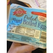 Deb El Eggs, Hard Boiled, Peeled: Calories, Nutrition Analysis & More ...