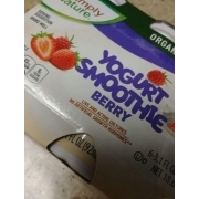 Simply Nature Yogurt Smoothie, Organic, Berry: Calories, Nutrition ...