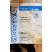 Idealshape Ideal Shake, Vanilla: Calories, Nutrition Analysis & More ...