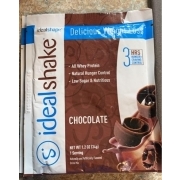 Idealshape Ideal Shake, Chocolate: Calories, Nutrition Analysis & More ...