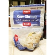WinCo Foods Raw Shrimp, Small, Peeled, Deveined, Tail Off: Calories ...