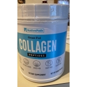 NativePath Collagen Peptides, Grass-Fed: Calories, Nutrition Analysis ...