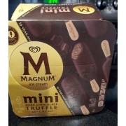 Magnum Ice Cream, Mini, Dark Chocolate Truffle: Calories, Nutrition ...