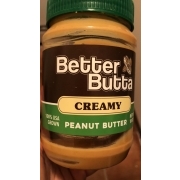 Better Butta Peanut Butter, Creamy: Calories, Nutrition Analysis & More ...