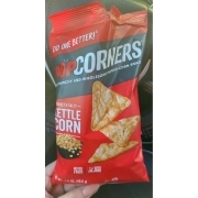 Pop Corners Popped-Corn Snack, Kettle Corn, Sweet & Salty: Calories ...
