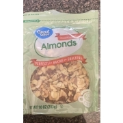 Great Value Almonds, Toasted And Sliced: Calories, Nutrition Analysis ...